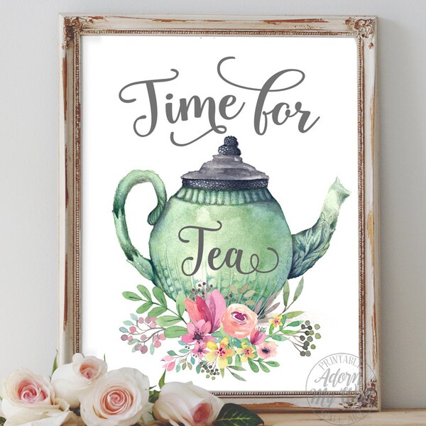 Tea Poster - Etsy