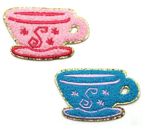 Disney-inspired Tea Cup Chenille Iron-on Patch - Etsy