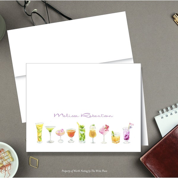 Cocktail Cards - Etsy