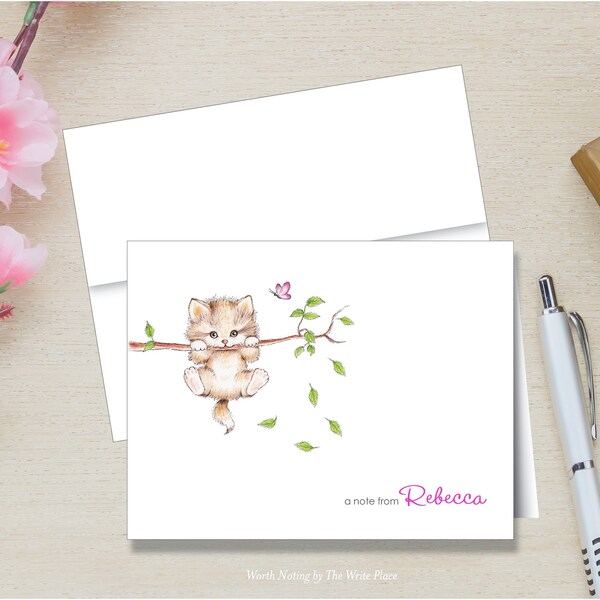 Cat Stationary - Etsy