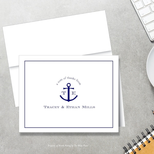 Nautical Note Cards - Etsy