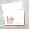 Personalized Note Cards fairy Tale Castle Set of 8 Notes Folded ...