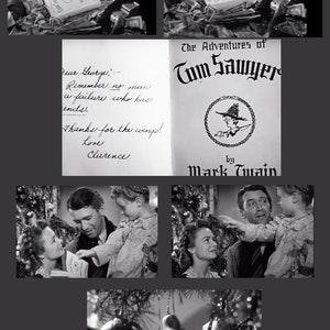 It's A Wonderful Life Digital Print, George Bailey Quote No Man is a ...