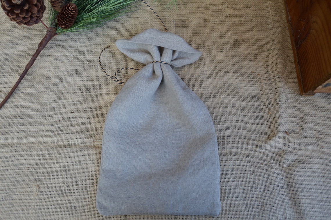 Nut Sack Funny T Handmade Linen T Bag Unique T Etsy