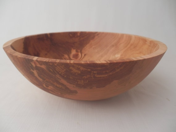 Decorative Wooden Bowl Spalted Cherry Wood Handmade - Etsy