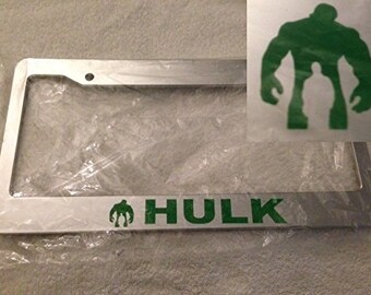 Hulk License Plate | Etsy