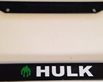 Hulk License Plate | Etsy
