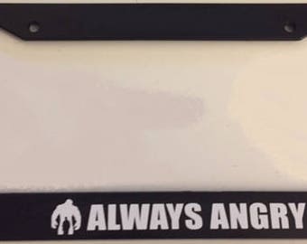 Hulk License Plate | Etsy