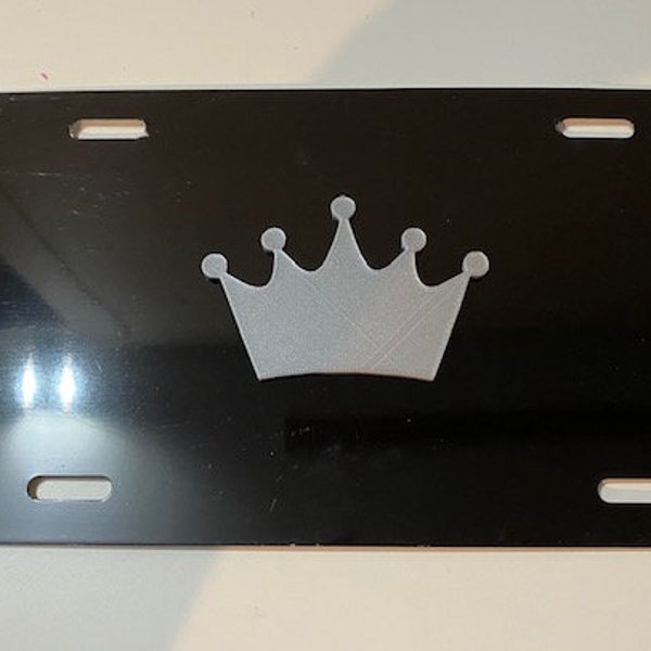 Crown License Plate - Etsy