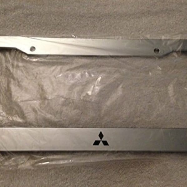 Mitsubishi License Plate Frame - Etsy