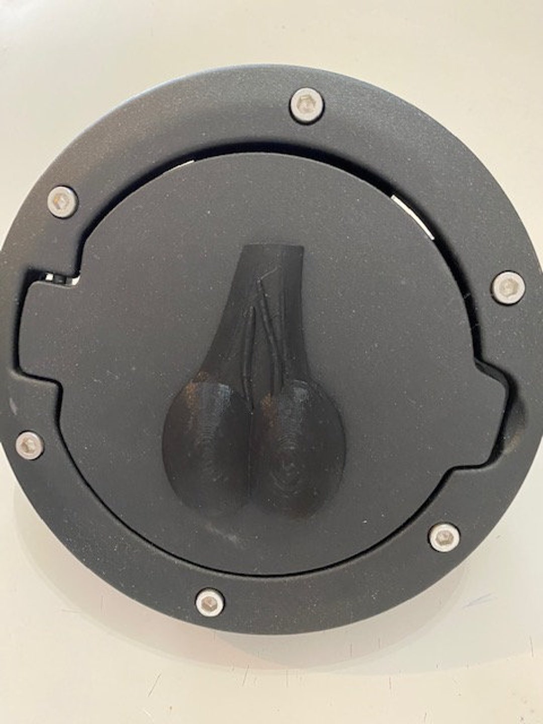 Balls Nuts Bulls Sack in 3D - Black With Black for Jeep Wrangler JK/JKU ...