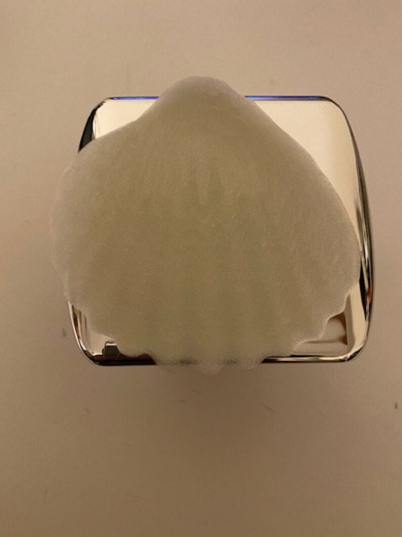 Sea Shell in 3D Version Chrome With WHITE GLOW in the Dark | Etsy