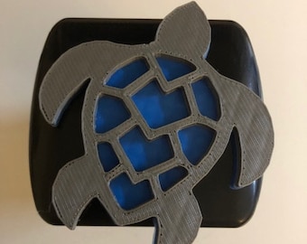 Hawaiian Honu Turtle Peace in 3D 2 Inch Trailer Hitch Cover - Etsy
