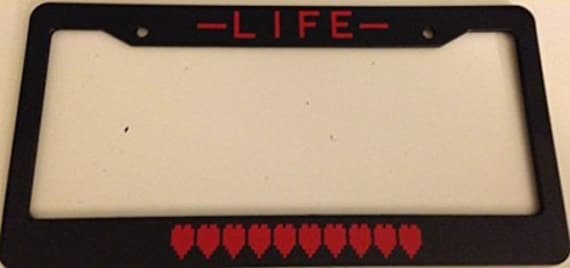 Life Meter / Power Meter / Heart Meter Gamer Style Black | Etsy