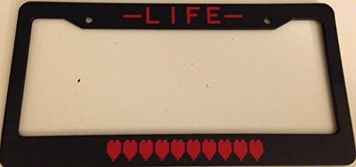 Life Meter / Power Meter / Heart Meter - Gamer Style - Black With Red ...