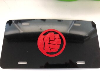 Hulk License Plate | Etsy