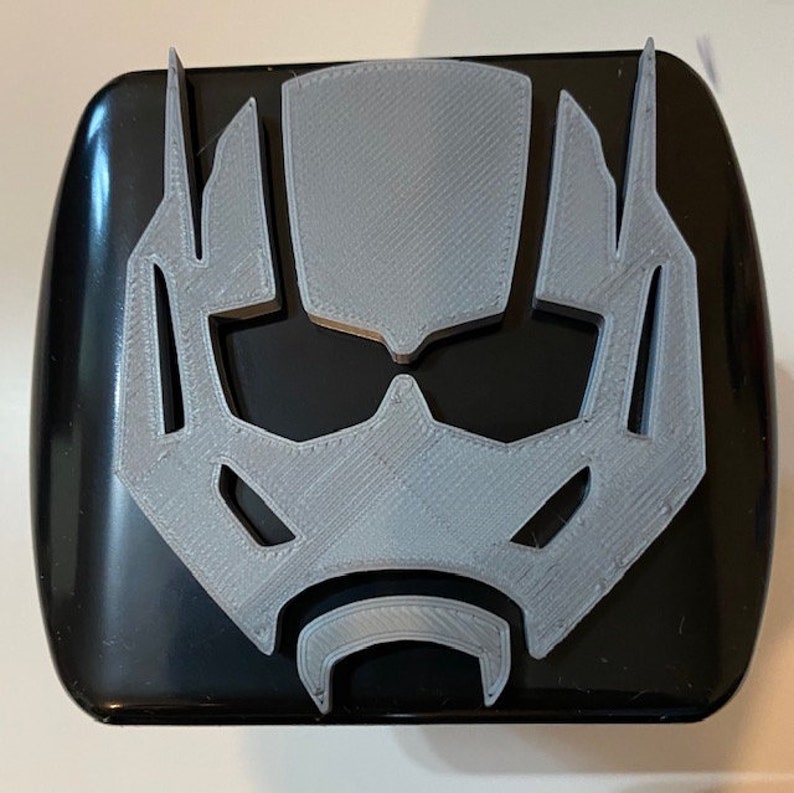 Ant Mask in 3D Version - Black With Grey - 2 Inch Trail Hitch Cover ...