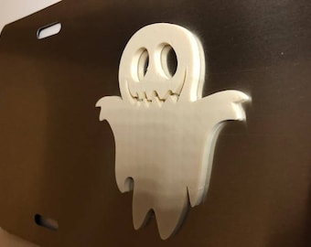 Ghost License Plate Frame - Etsy