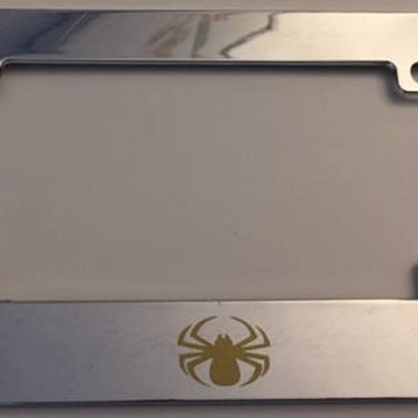 Spider License Plate - Etsy