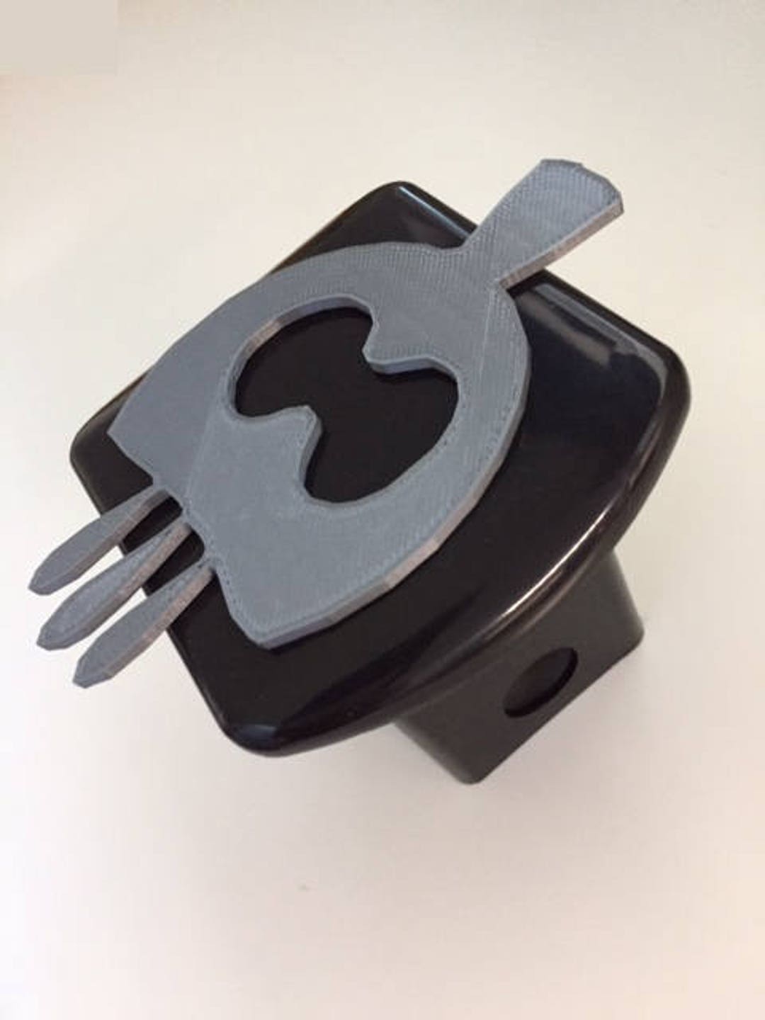 Ikura Ikaika Tiki Warrior Helmet in 3d - Black With Grey 2 Inch Trailer ...