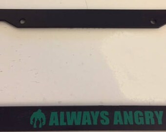 Hulk License Plate | Etsy