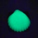 Sea Shell in 3D Version - Chrome With WHITE ( GLOW in the Dark ) - 2 ...