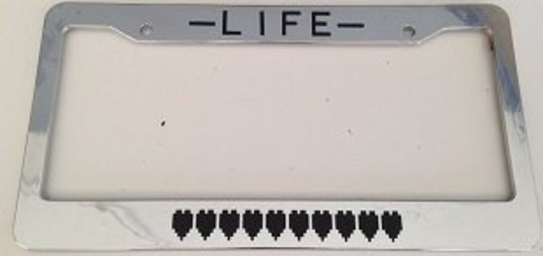 Life Meter / Power Meter / Heart Meter - Gamer Style - Chrome ...