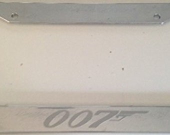 James Bond License Plate | Etsy