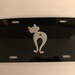 Very Cute Cat in 3D Version Glow in the DARK License Plate - Etsy