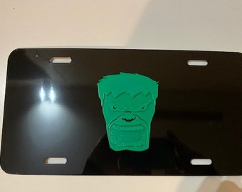 Hulk License Plate - Etsy