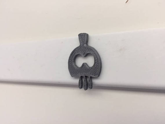 Hawaiian Tiki Ikura Helmet 3D White With GREY Automotive | Etsy