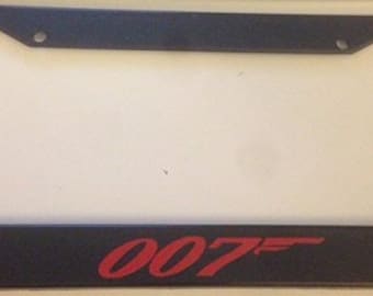 James Bond License Plate | Etsy