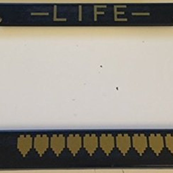 Zelda License Plate Frame - Etsy