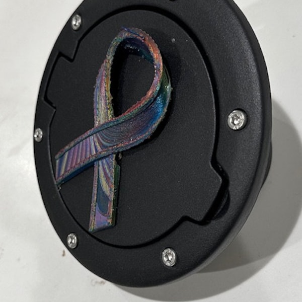 Pink Ribbon Decal - Etsy