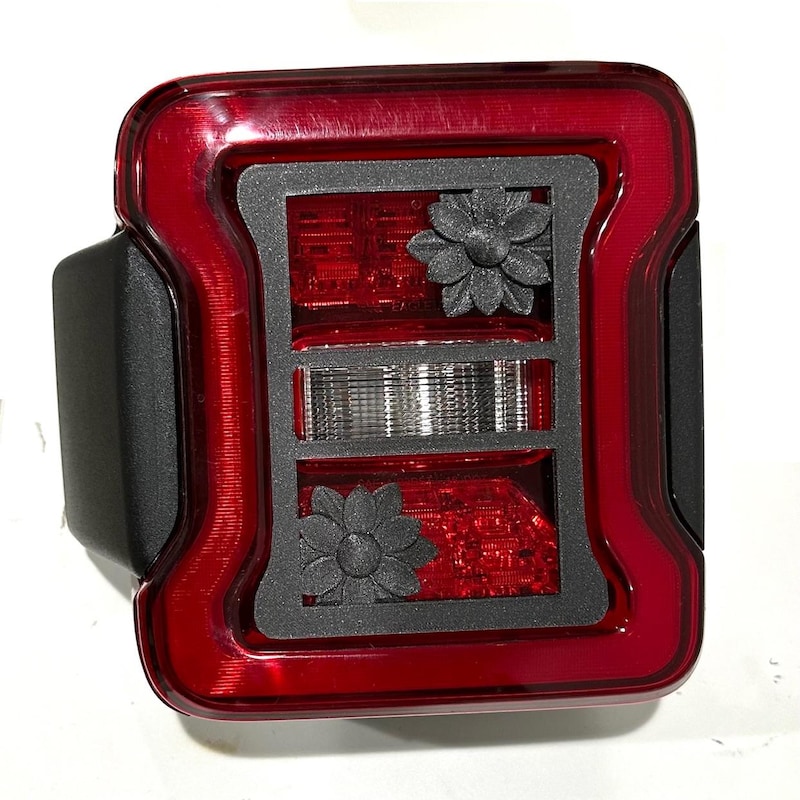 Flower Tail Light Jeep - Etsy