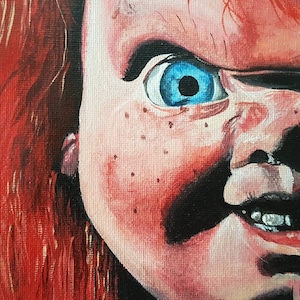 Original Chucky Painting - Etsy