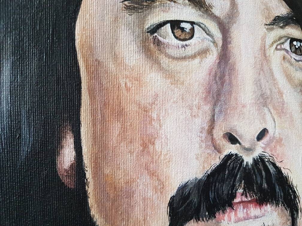 Dave Grohl Original Painting - Etsy