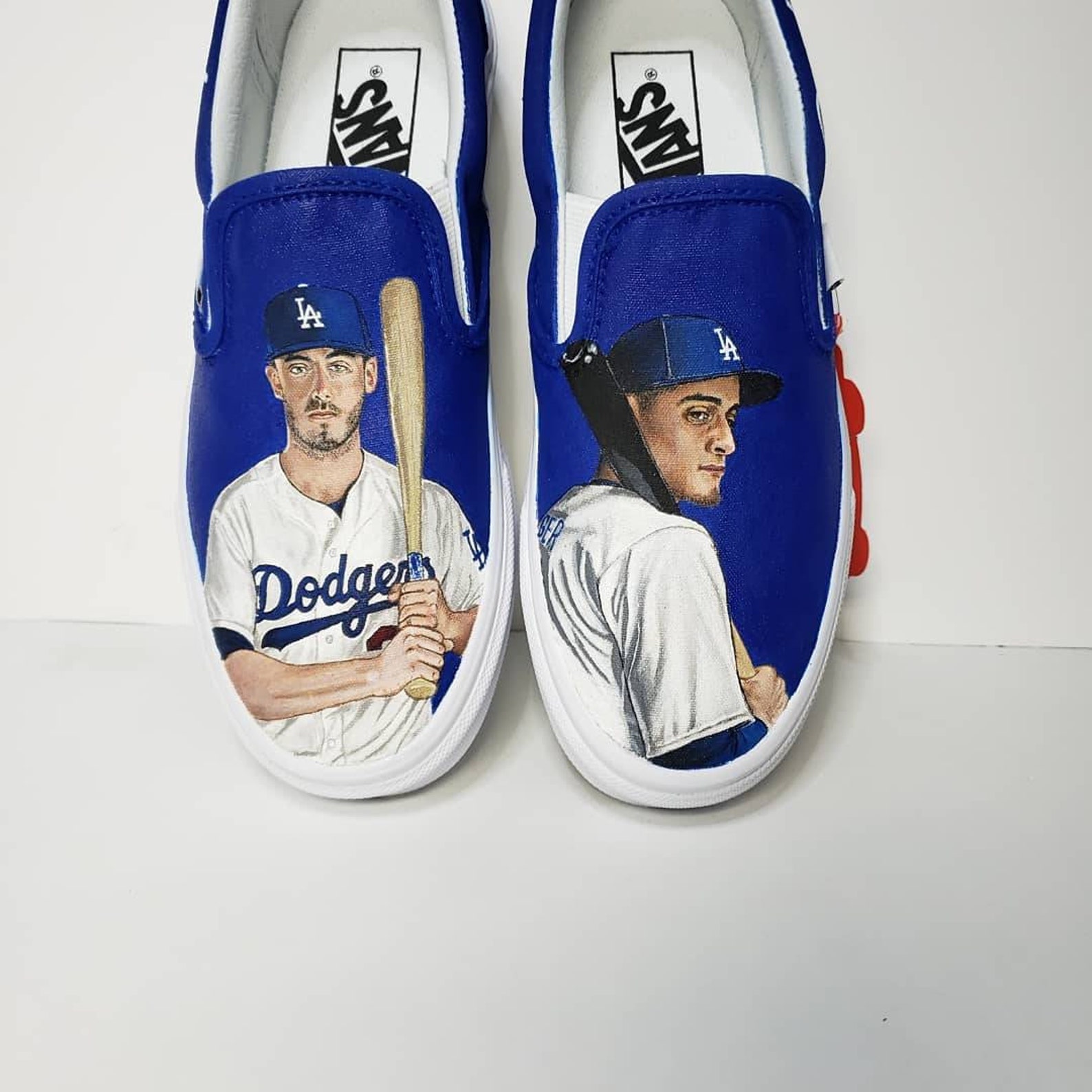 LA Dodgers Shoes - Etsy