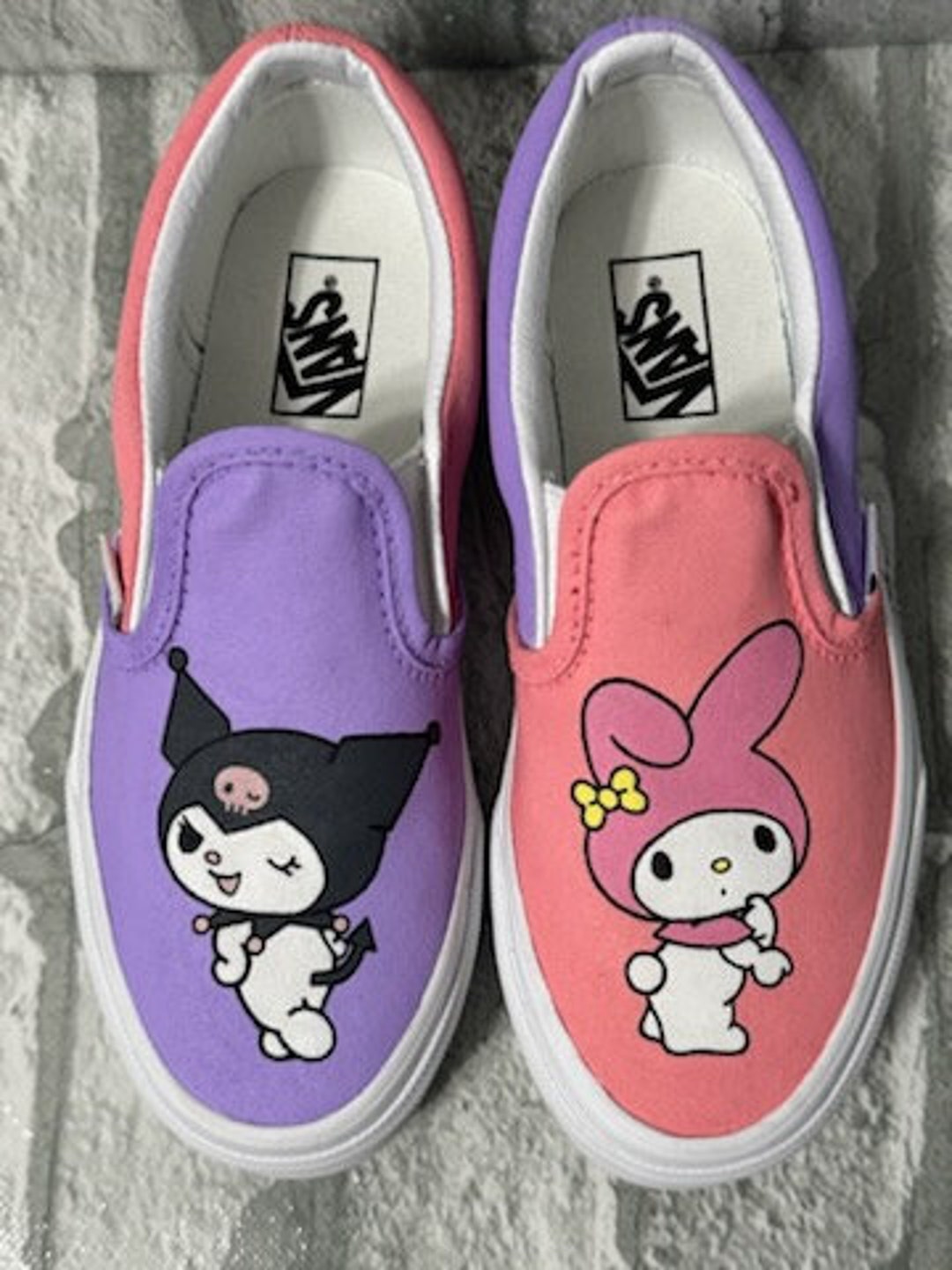 Kuromi My Melody Shoes - Etsy