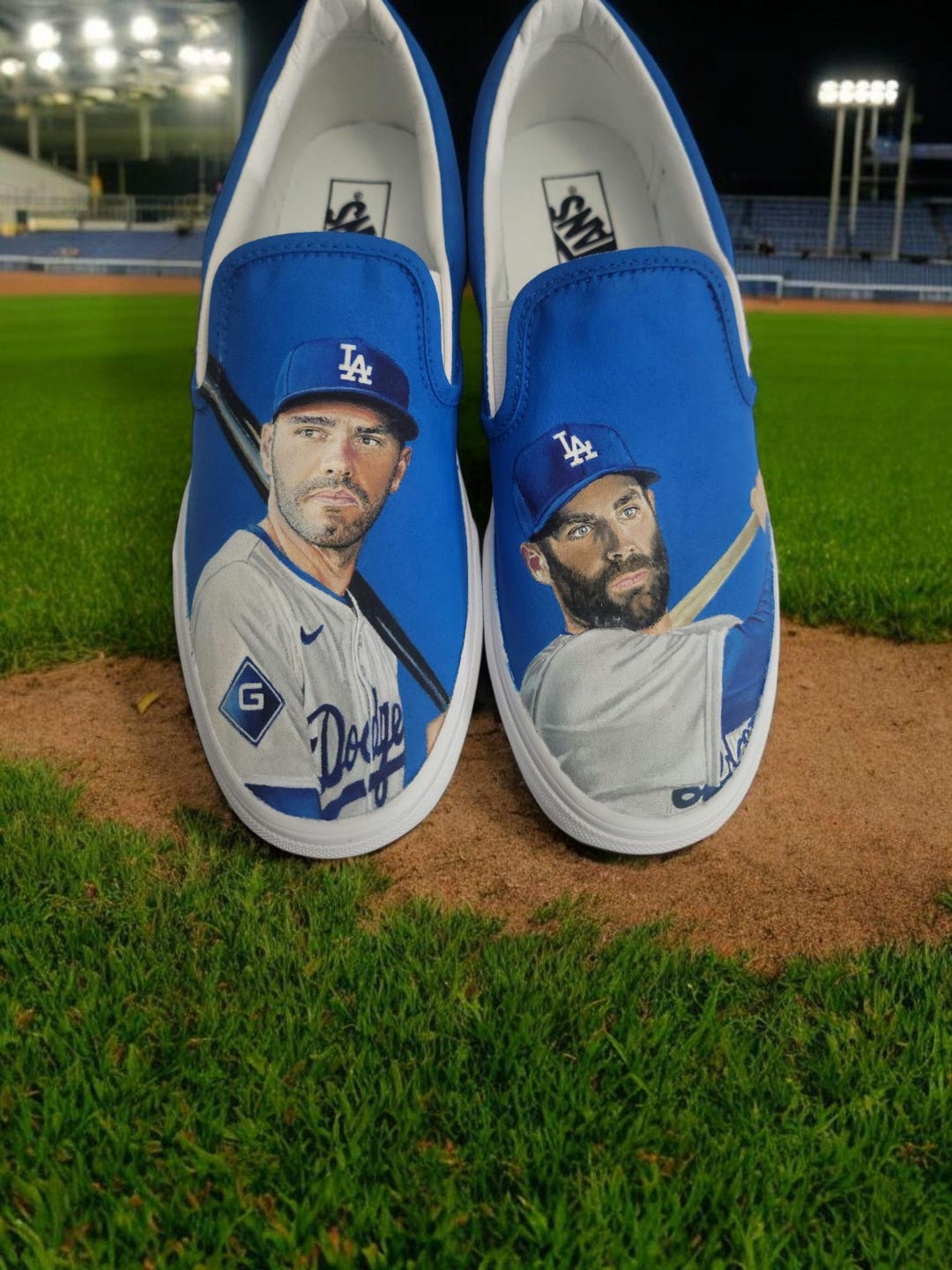 LA Dodgers Shoes - Etsy