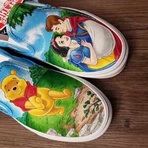 Hand Painted Disney Shoes - Etsy