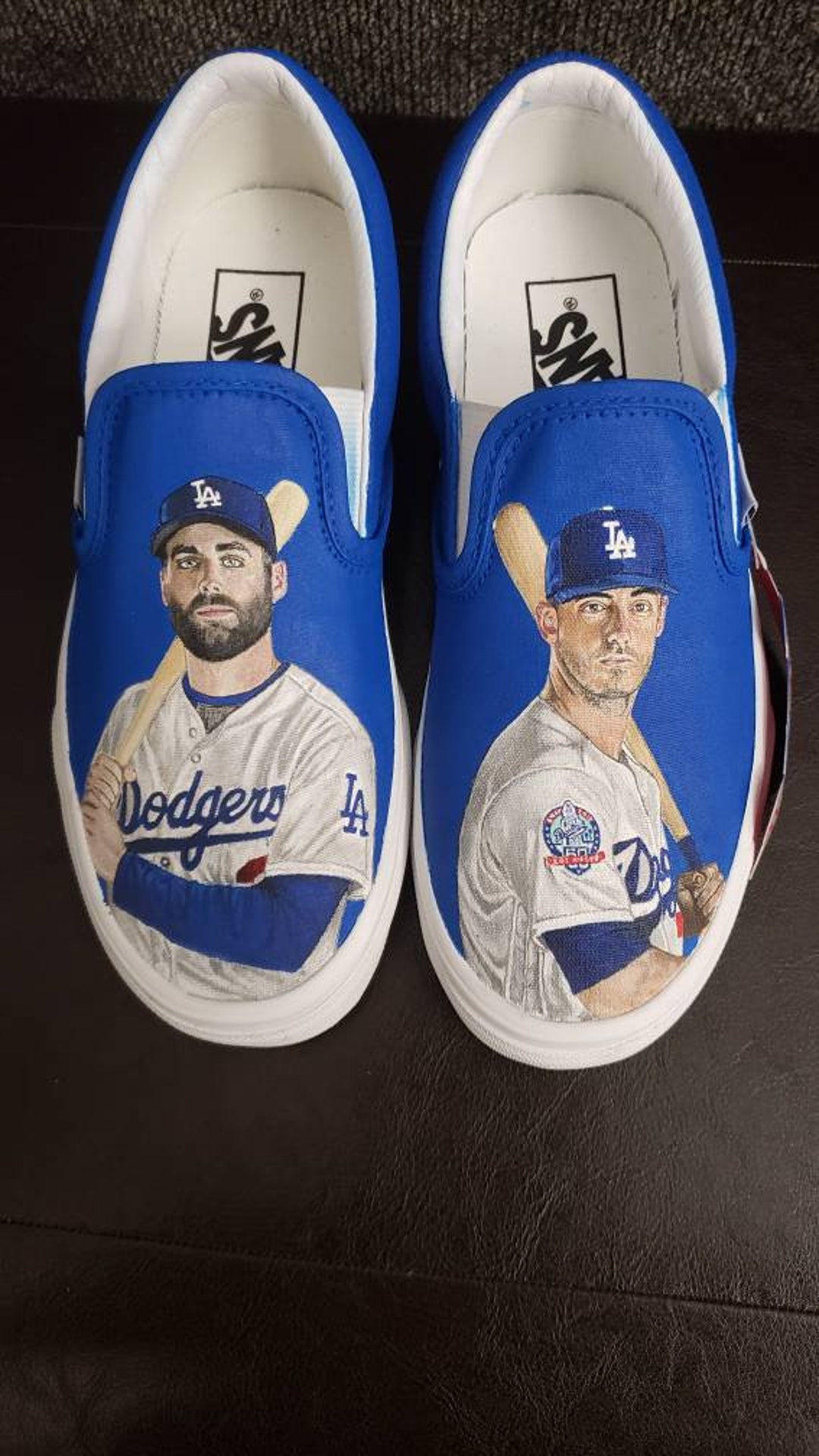 LA Dodgers Shoes - Etsy