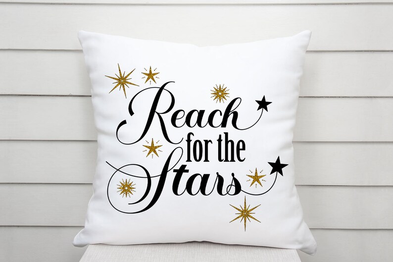 Reach for the Stars Svg Motivational Prints Motivational - Etsy