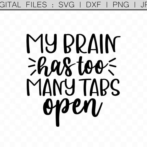 Too Many Tabs Open - Etsy