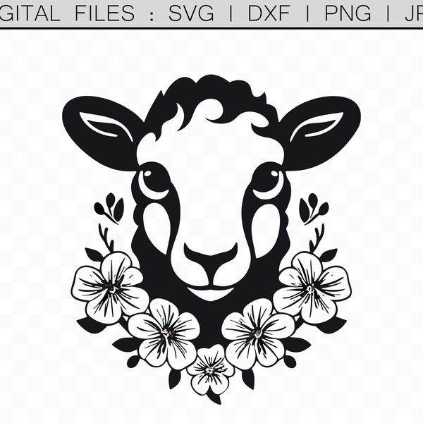 Sheep Stencil - Etsy