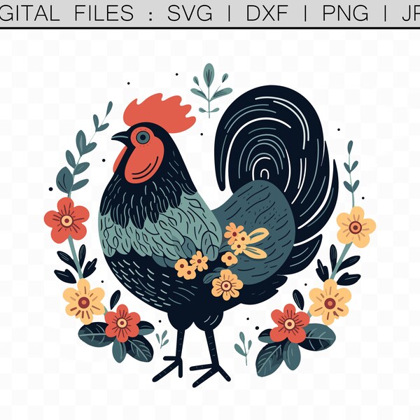 Chicken Svg - Etsy