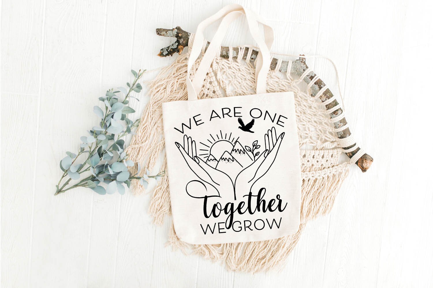 We Are One Together We Grow Sticker Design World Peace - Etsy