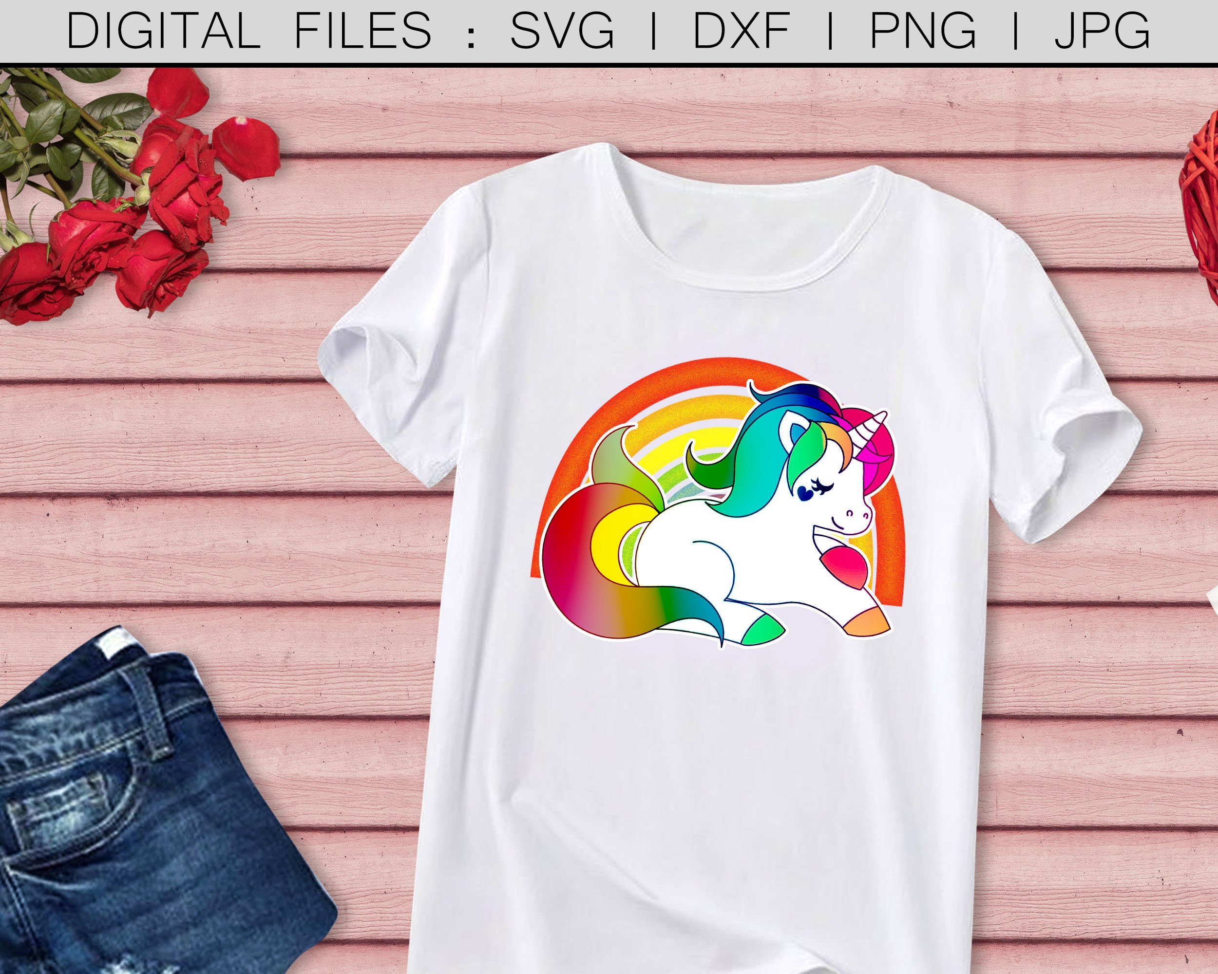 Rainbow Unicorn Svg Unicorn Clipart Unicorn Digital - Etsy Australia