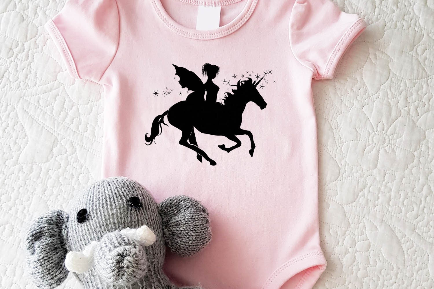Fairy Riding Unicorn Svg Fairy Silhouette Svg Cricut Fairy - Etsy