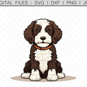 Lagotto Romagnolo SVG, Cute Lagotto Romagnolo Cartoon Clipart, Puppy ...